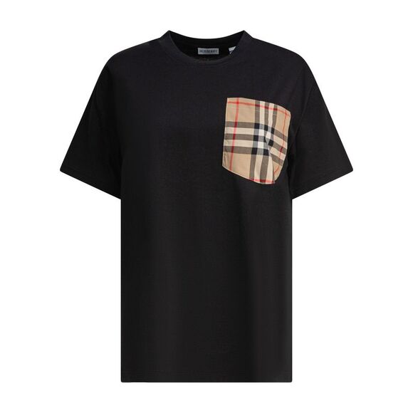Burberry | Sweaters | Burberry Women Cotton Crew Neck Tshirt | Poshmark